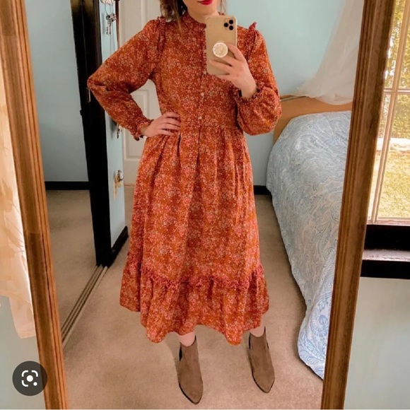 Universal Thread | Dresses | Target Fall Maxi Dress | Poshmark